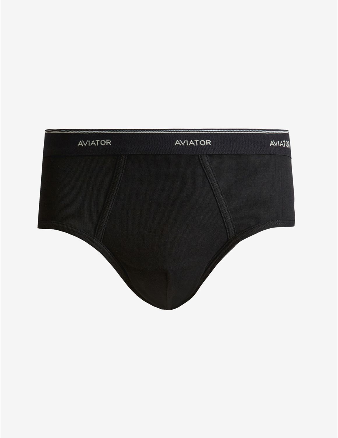 Cueca Slip Preta - Aviator